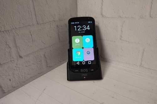 Смартфон inoi easyPhone 8 гб черный (Бек18)