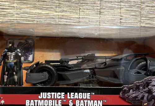 Jada Juastice League: Batmobile & Batman