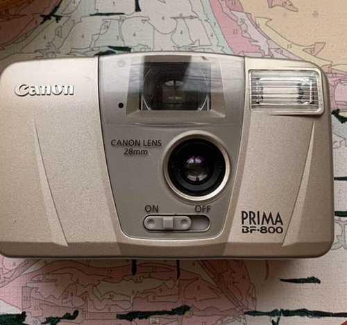 Canon Prima BF-800 плёночный фотоаппарат