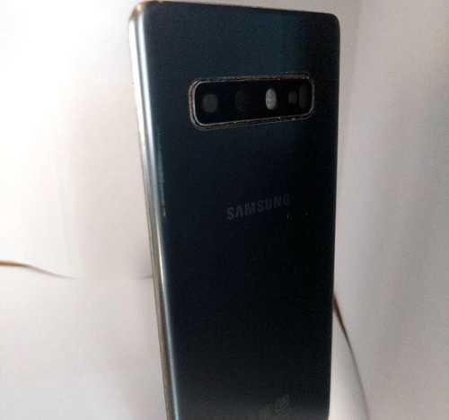 Задняя крышка Samsung S10 plus G975 чёрная