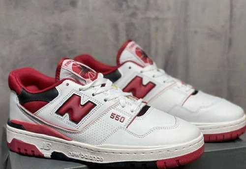 Кроссовки New Balance 550 Red luxe