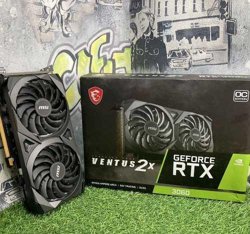 MSI RTX 3060 Ventus 2X OC 12GB Покупка/Продажа