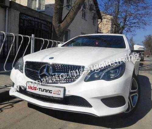 Решетка E-Coupe с207 Diamond Black (Наши работы)