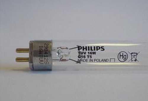 Лампа бактерицидная Philips TUV 16W T5 G5 Дезар 2