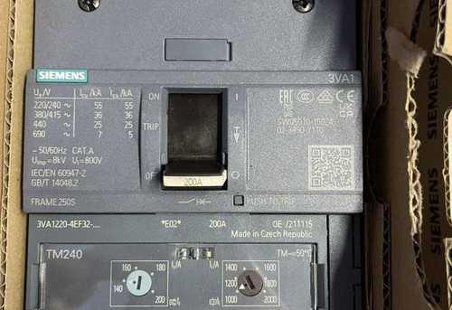 Автоматический выключатель 200А Siemens