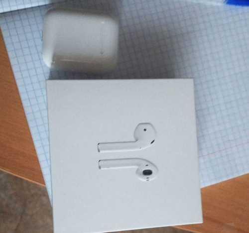Беспроводные наушники apple airpods 2