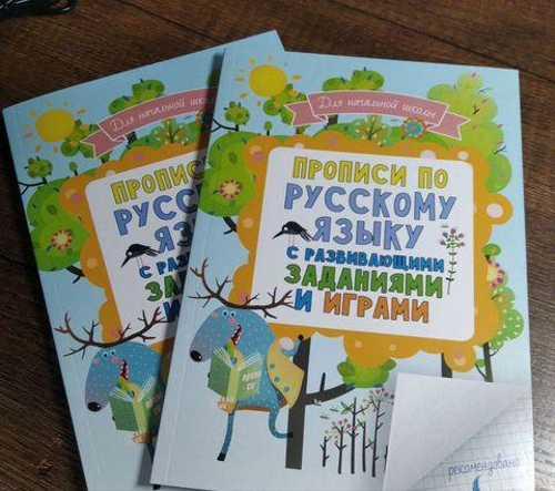 Прописи по русскому языку для начальной школы