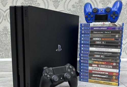 Sony PlayStation 4 pro +140 игр