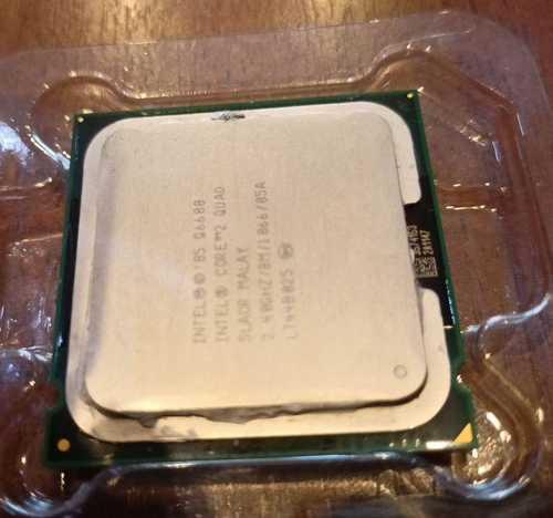 Процессор Intel 2 quad 6600