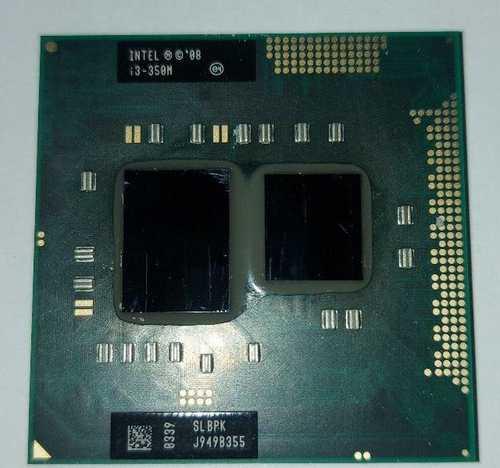 Процессор intel core i3 350m