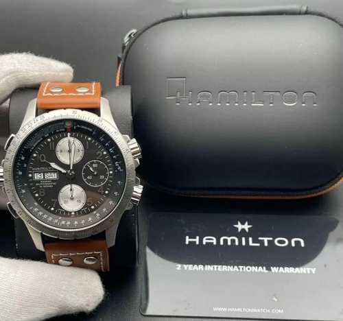 Hamilton khaki aviation X-wind auto chrono