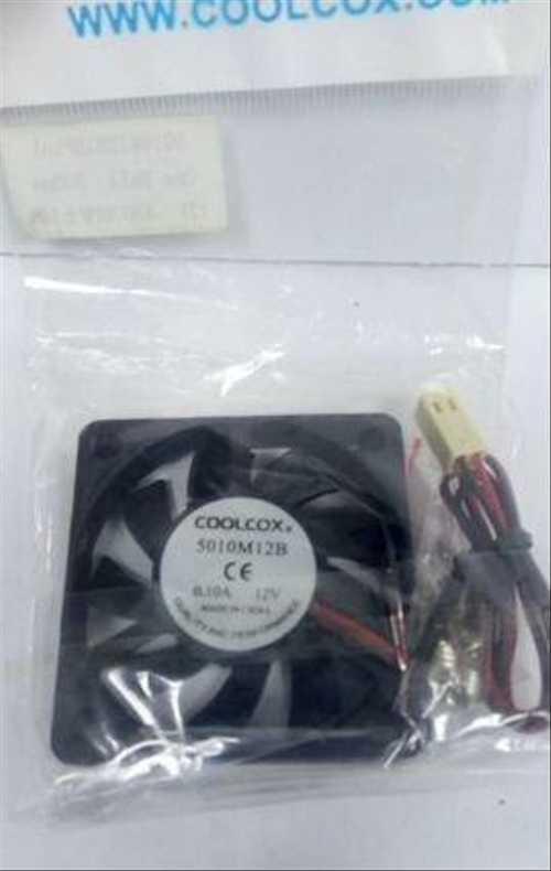 Вентилятор 50x50x10 DC 12V 0.10A Coolcox 5010M12B