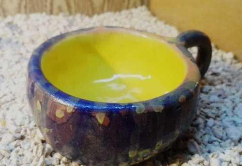 Керамическая чашка ручной работы