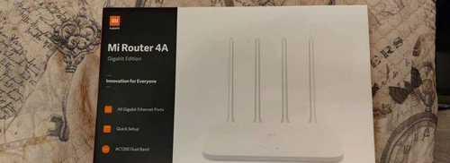 Роутер xiaomi 4a giga version r4a