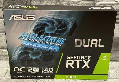 Видеокарта Asus Nvidia GeForce RTX 3060 12Гб новая