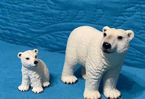 Игрушки schleich белые медведи