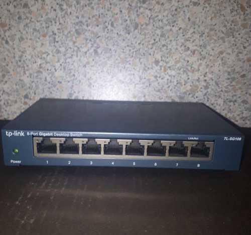 Коммутатор Tp-Link 8port 1Гбит