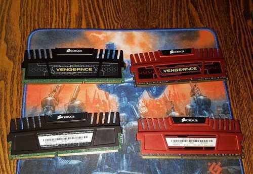 Память DDR3 Corsair Vengeance 16gb (4 * 4) 1600Mhz