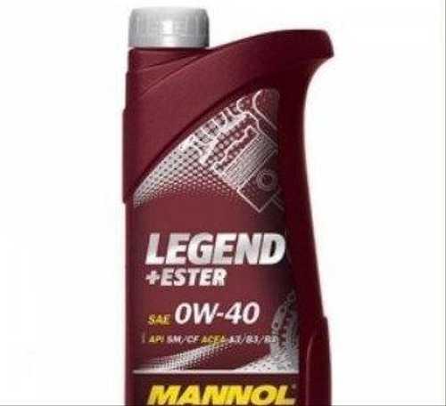 Масло mannol 1л Legend+Ester 0W40 API SN/CH-4син
