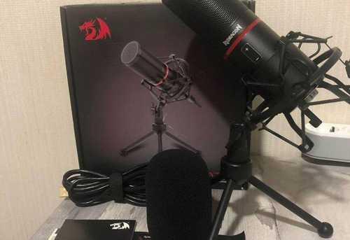 Игровой стрим микрофон blazar GM300/ Redragon