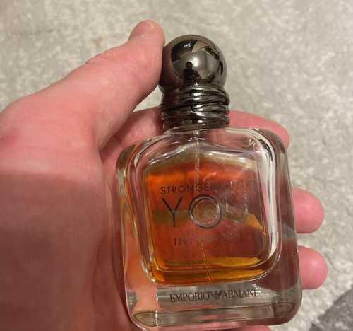 Emporio armani stronger with you intensley