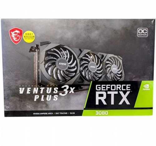 Видеокарта nvidia GeForce RTX 3080 10гб gddr6X MSI