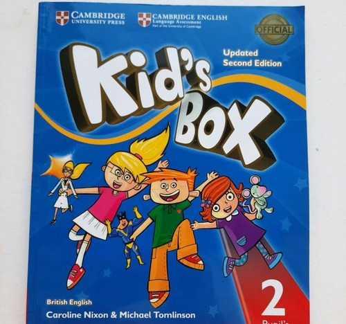 Учебник английского языка kid's box 2