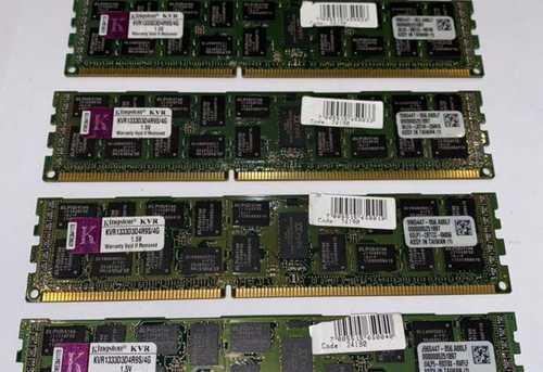 Серверная память Kingston DDR3 4Gb kvr1333d3d4r9s