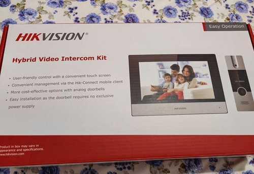 Комплект домофона hikvision ds-kis302-p