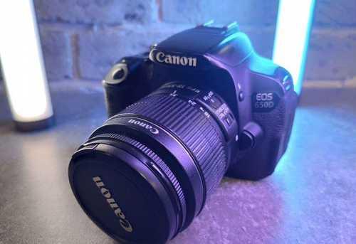 Canon eos 650D kit 18-55 mm
