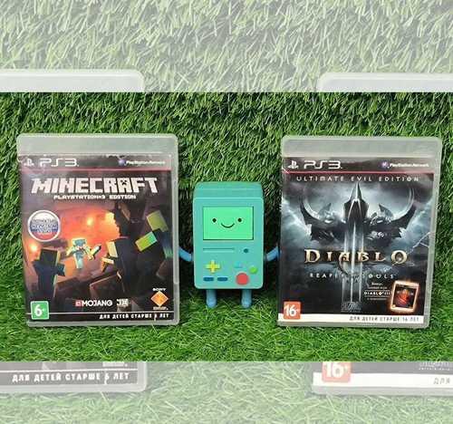 Игры PS3 Minecraft + Diablo 3