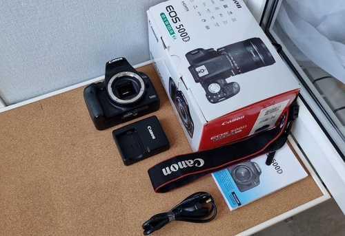 Canon 500d с коробкой отличный