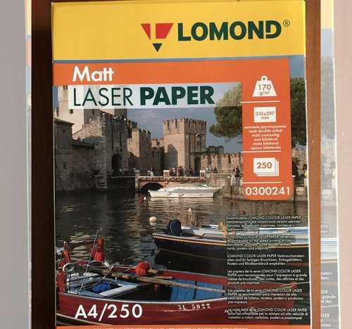 Фотобумага Lomond Matt Laser Paper 170 г