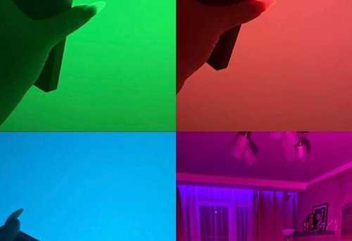 Видеосвет цветной rgb sconpho (черный корпус)