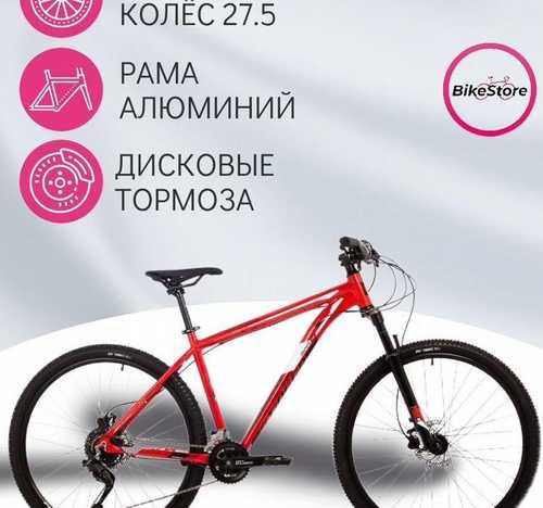 Велосипед stinger 27.5" graphite comp размер 16