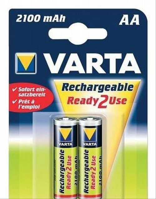 Аккумулятор Varta 2100 mAh R6/AA 2шт