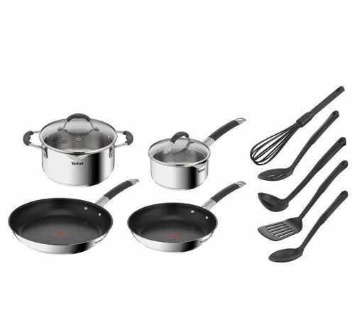 Набор посуды Tefal Illico 11 предметов (G744SB74)