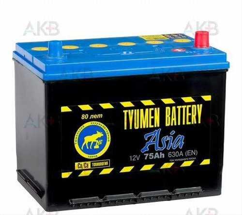 Аккумулятор Tyumen Battery Asia 75 Ач обр. пол. 63