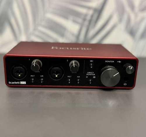 Звуковая карта focusrite scarlett 2i2 3rd gen