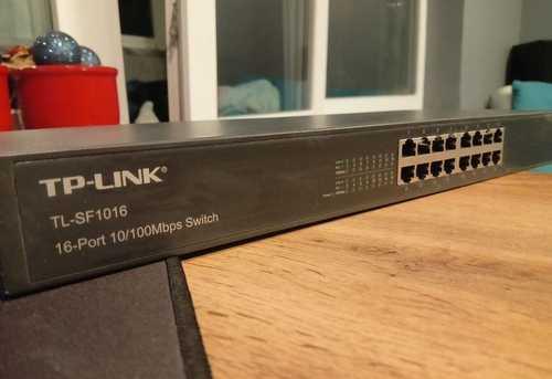 Коммутатор TP-link TL-SF1016 16 ports Switch Ether