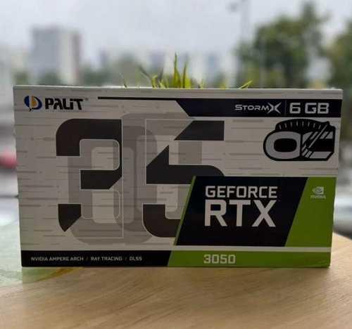 Видеокарта Palit GeForce RTX 3050 StromX OC