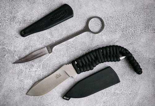 Нож Ka-Bar скелетный + нож Marbles рыбацкий
