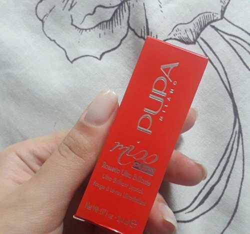 Продам ультраблестящую помаду для губ miss pupa