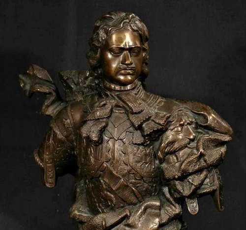 Петр Первый, бронза, Монументскульптура, 10 Кг