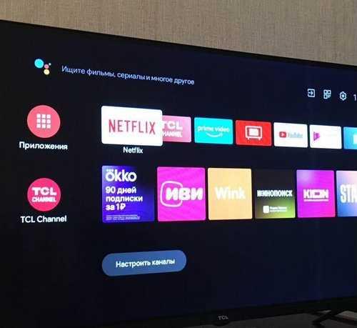 Телевизор LED TCL 32S65A 32" (81 см) HD Smart