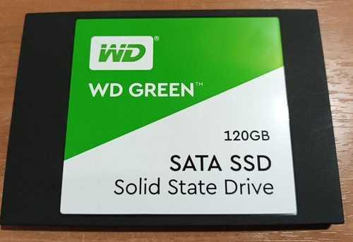 SSD WD Green 120gb 2.5 оригинал