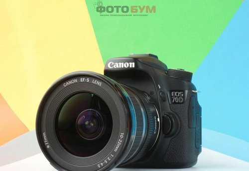 Canon 70D kit 18-55 IS STM + 10-22mm f3.5-4.5 USM