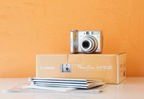 Цифровая мыльница Canon Powershot a570 is примеры