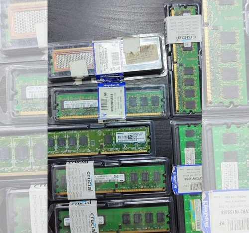 Оперативная память 4x2Gb - 3х1Gb ddr2