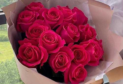Ароматные розы, розы Эквадор, букет роз